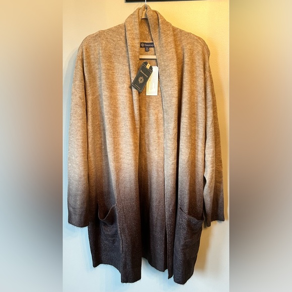 Democracy | Sweaters | Democracy Drape Front Open Ombre Cardigan | Poshmark